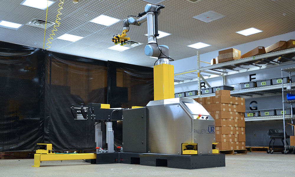 Universal Robots Automatic Palletizer - ONExia